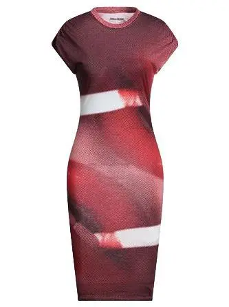 Zadig&Voltaire Midi Bodycon Dress - Red