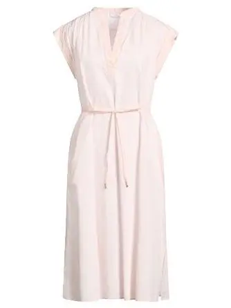 Peserico Light Cotton Midi Dress - Pink