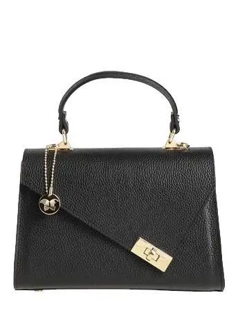 LAURA DI MAGGIO Leather Handbag - Black