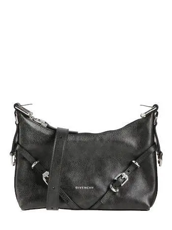 Givenchy Pebbled Calfskin Cross-body Bag - Black