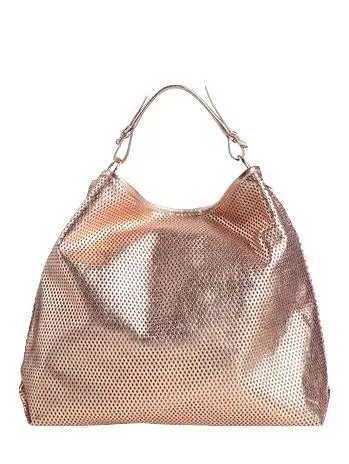 LAURA DI MAGGIO Leather Handbag - Rose Gold