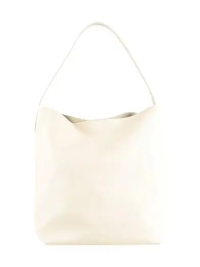 MANSUR GAVRIEL Maxi Everyday Leather Handbag - White