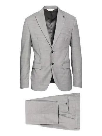 PAOLONI Suit Size Virgin Wool - Grey