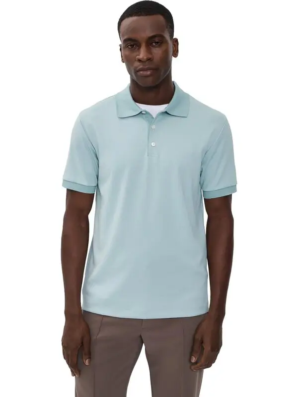 Theory Geo Polo - Ocean Air Multi