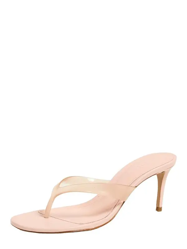 Schutz Roslyn Jelly Heeled Sandals - Cotton Candy Translucido