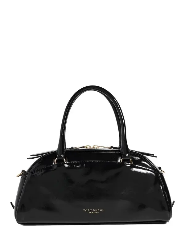 Tory Burch Racer Small Satchel - Black