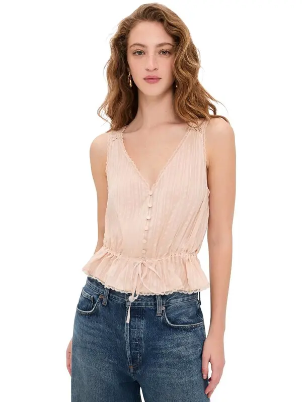 Paige Maiden Top - Warm Cream
