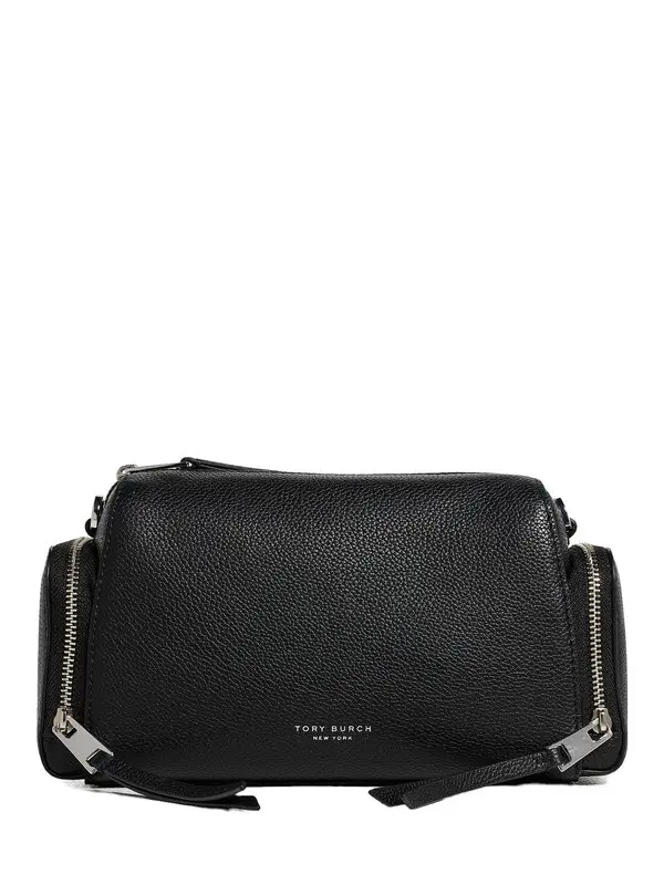 Tory Burch Perry Voyager Handbag - Black
