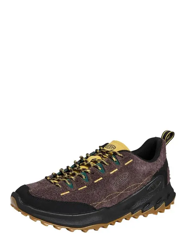 Keen Jasper Lace-up Sneakers - Java/cream Gold