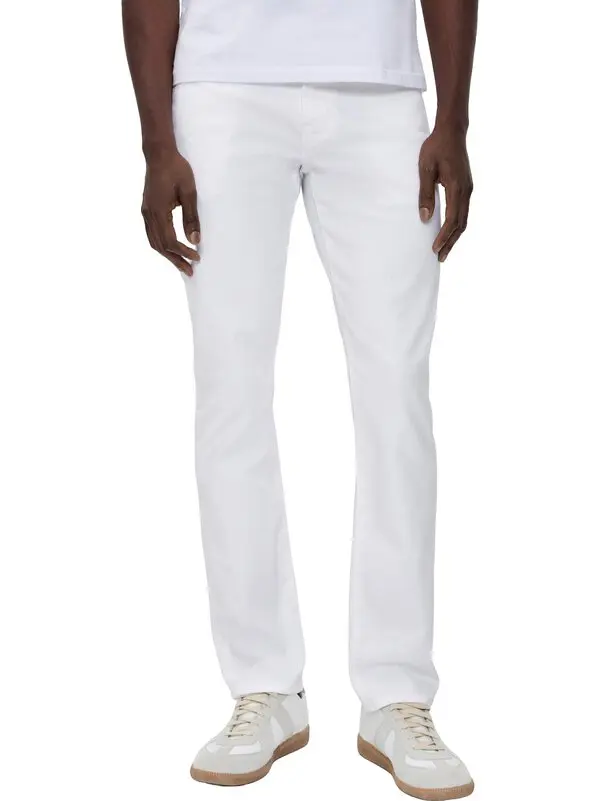 Ag Everett Slim Straight Jeans - White