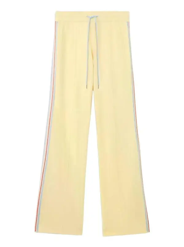 Guest In Residence Striped Track Pants - Yellow