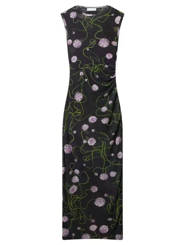 Stella McCartney Floral-print Maxi Dress - Black