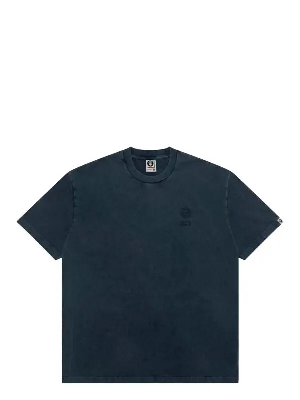 AAPE BY *A BATHING APE Embossed Logo T-shirt - Blue