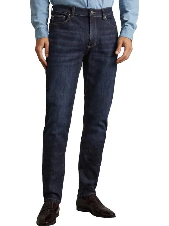REISS Picton Slim-fit Jeans - Indigo Blue Wash