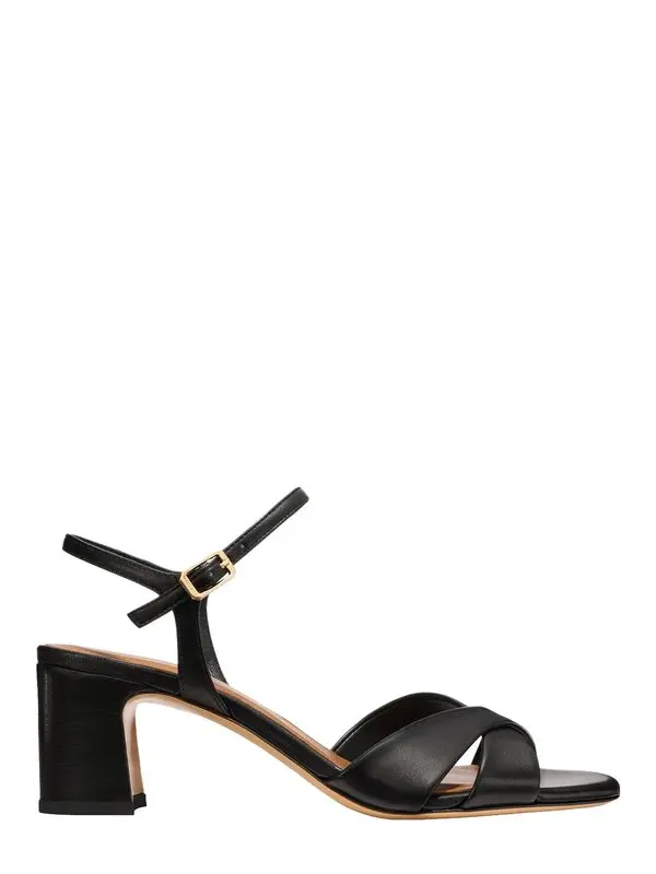 MARGAUX LONNBERG The Paloma Sandal - Black Nappa