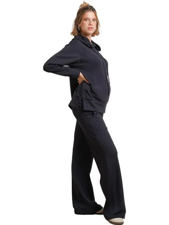 NOM MATERNITY Naomi Lounge Pant - Navy