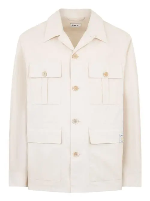 Bally Tennis Collection Saharan Jacket - White