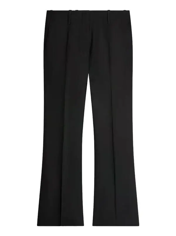 Dries Van Noten Cropped Tailored Trousers - Black