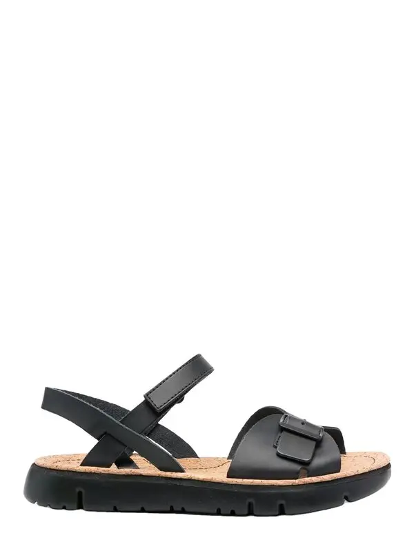 Camper Backless Open-toe Sandals - Black
