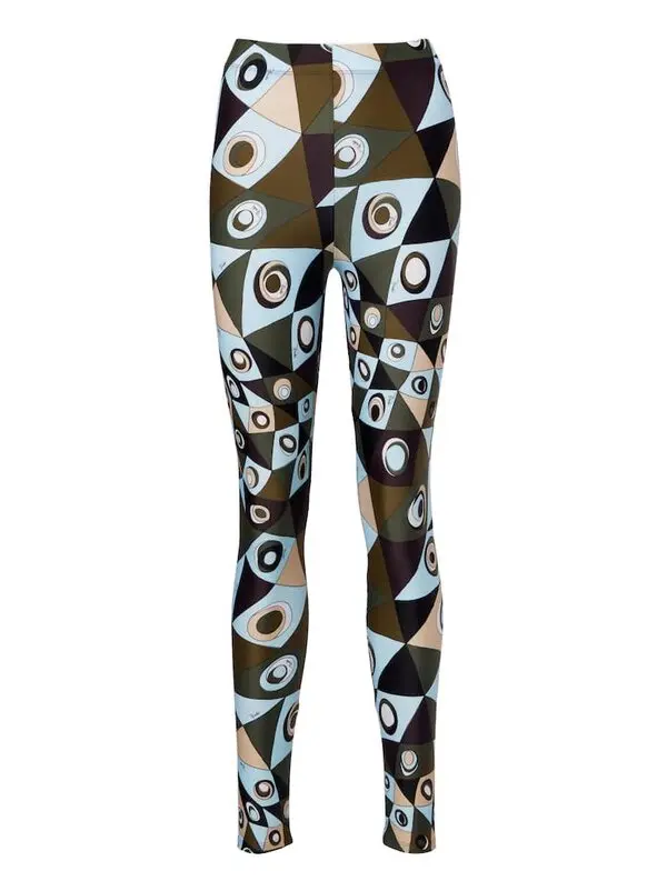 Emilio Pucci Occhi Leggings - Multicoloured