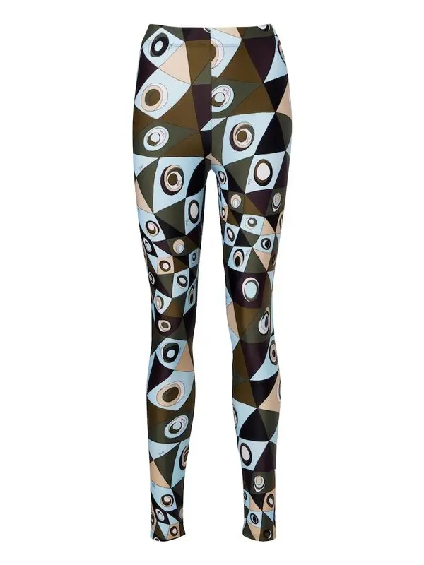 Emilio Pucci Occhi Leggings - Multicoloured