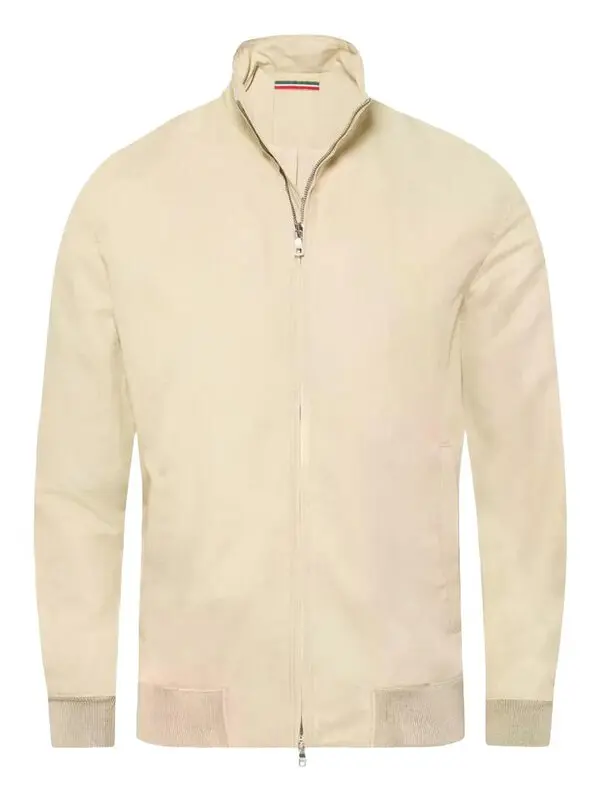 Orlebar Brown Alvaro Zip-fastening Jacket - Neutrals