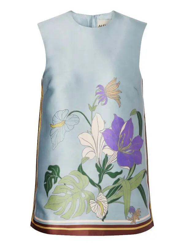 ALEMAIS Alfie Floral Top - Blue