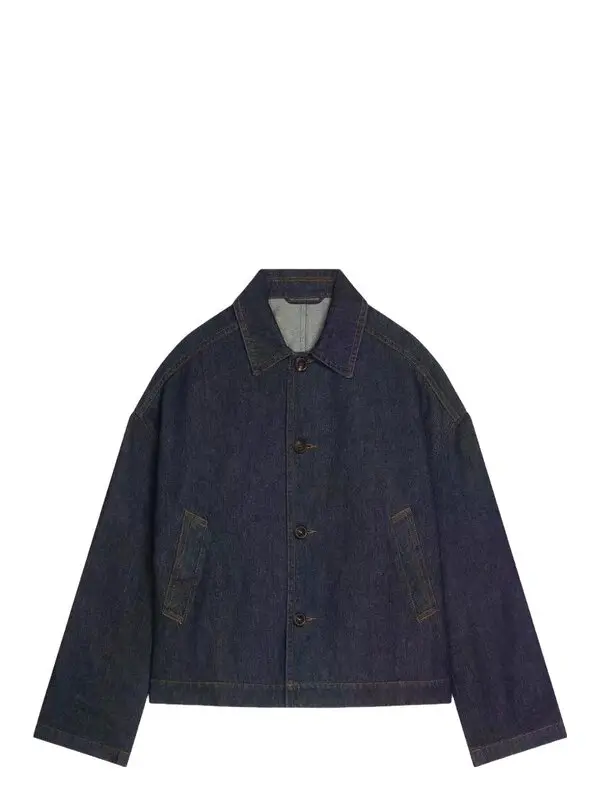 Dries Van Noten Buttoned Jacket - Blue