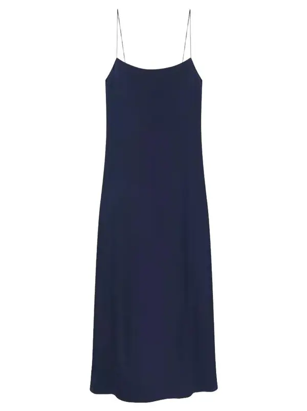 ANINE BING Mae Spaghetti-strap Maxi Dress - Blue