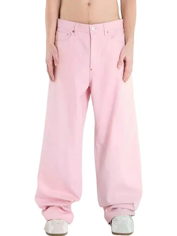 Kenzo Wide-leg Jeans - Pink