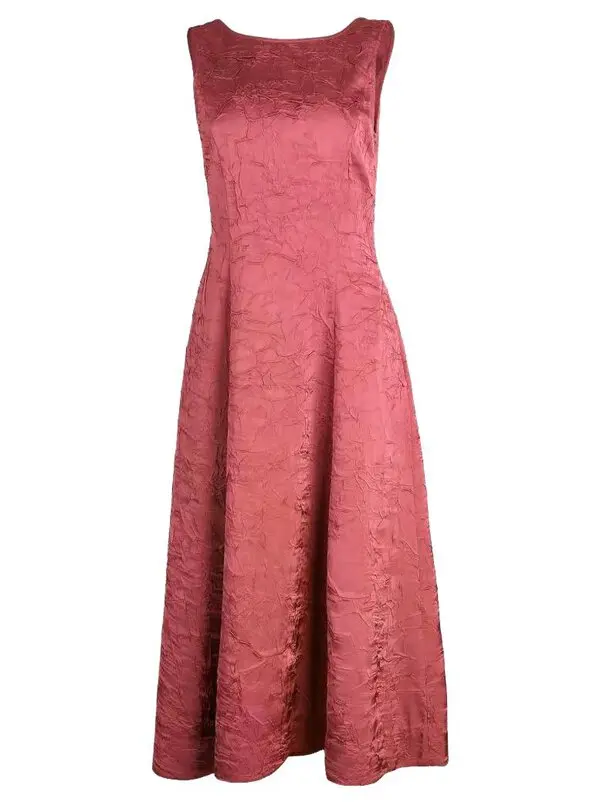 Ulla Johnson Georgia Crinkled Midi Dress - Pink