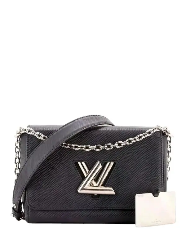 LOUIS VUITTON Twist Handbag Epi Leather Mm Crossbody Bag - Black