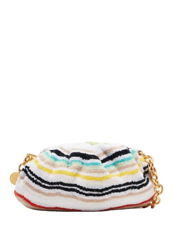 Missoni Zigzag Clutch With Chain Handle - Multicoloured