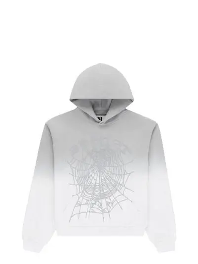 SP5DER Og Web V2 Ombre Hoodie - Sport Grey