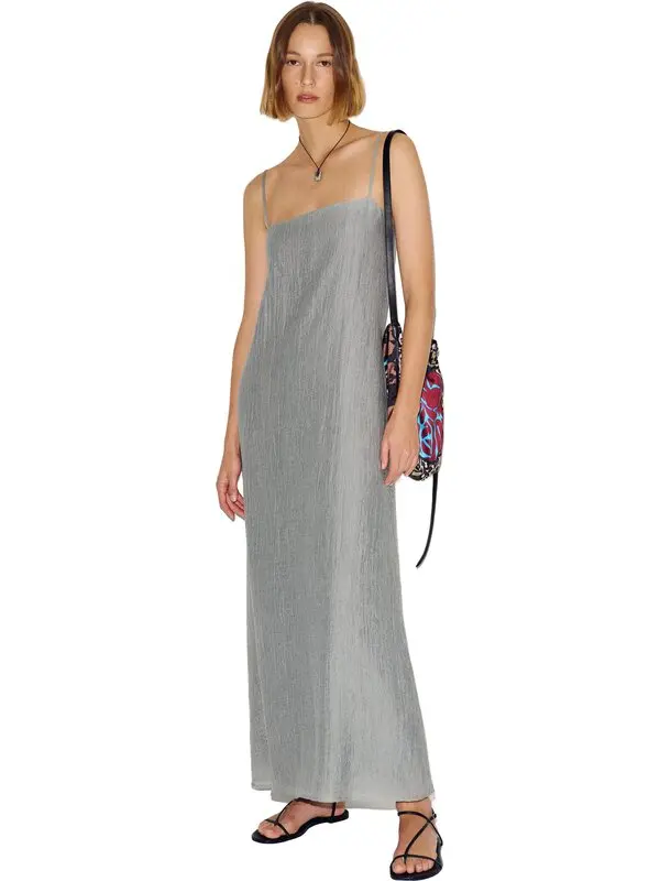 REFORMATION Glenna Maxi Dress - Grey