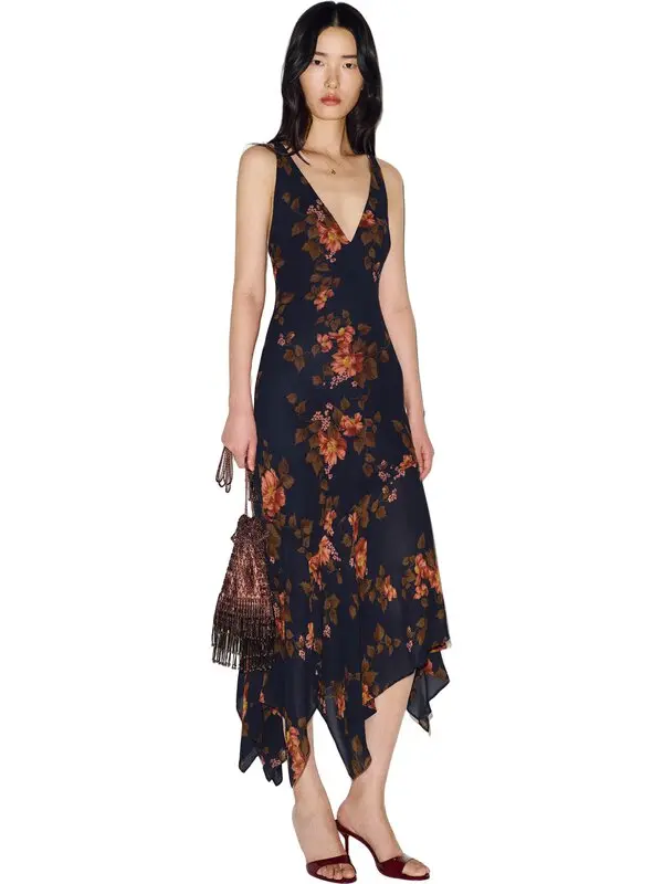 REFORMATION Marysia Dress - Blue
