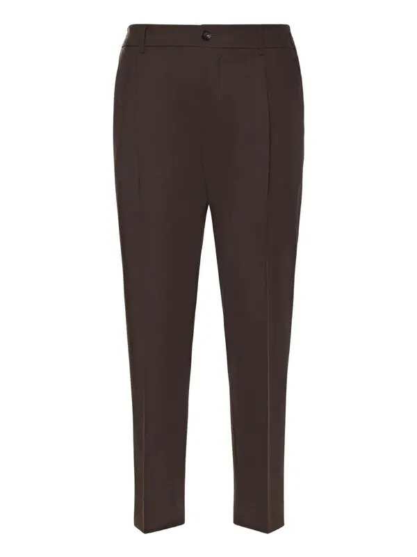 BE ABLE Riccardo Trousers - Brown