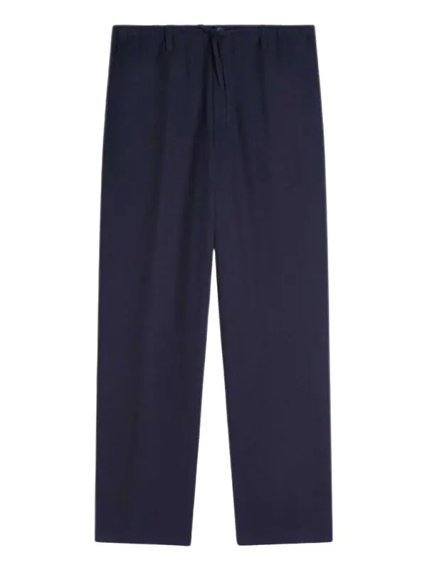 Dries Van Noten Cotton Trousers - Blue