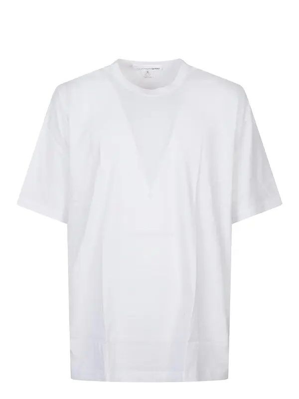 Comme Des Garçons T-shirt With Logo - White