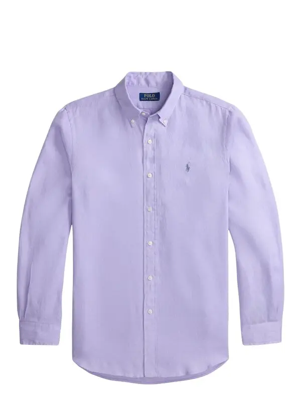Polo Ralph Lauren Linen Shirt - Purple