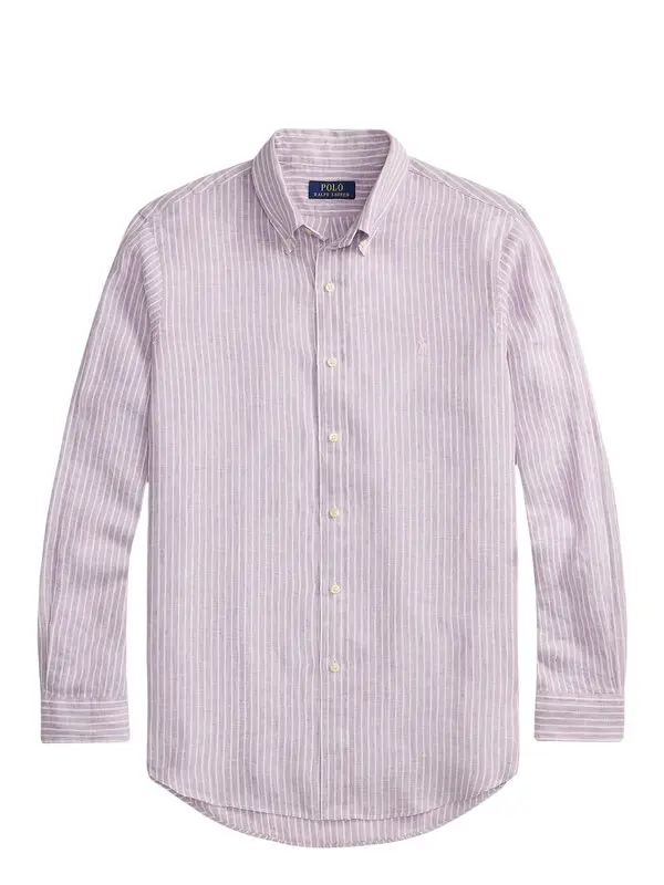 Polo Ralph Lauren Linen Shirt - Purple