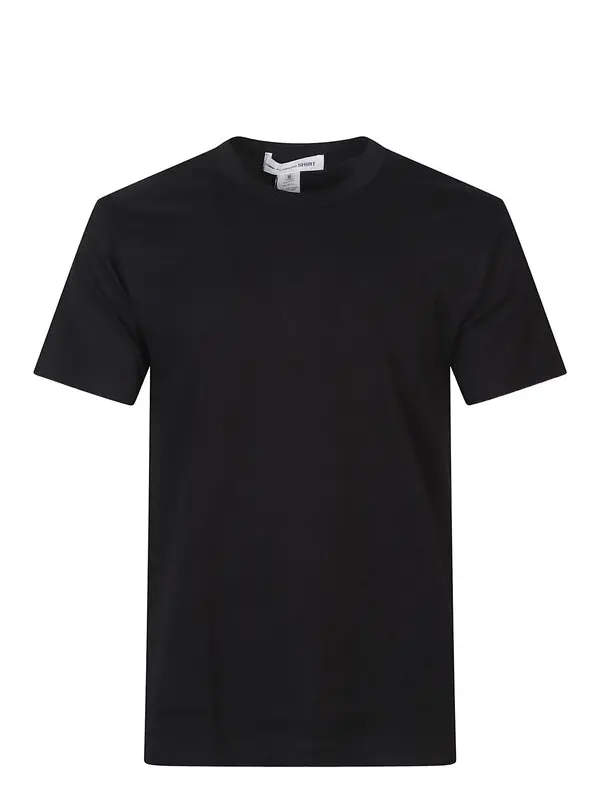 Comme Des Garçons T-shirt With Logo - Black