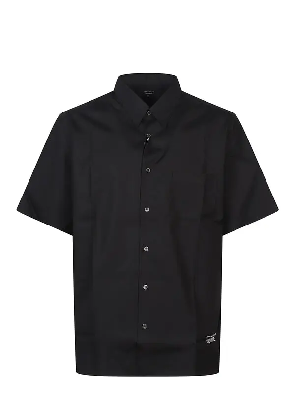 Comme Des Garçons Logo Shirt - Black