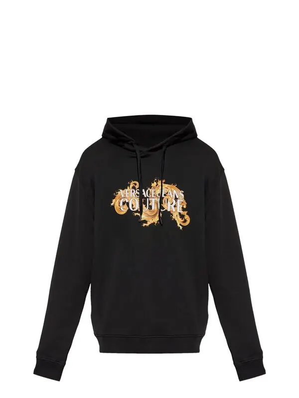 Versace Logo Sweatshirt - Black