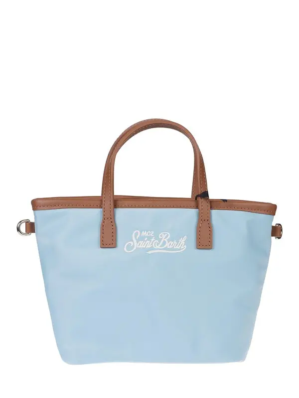 MC2 SAINT BARTH City Stock Exchange Handbag - Sky Blue