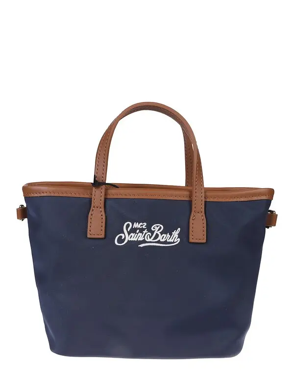 MC2 SAINT BARTH City Stock Exchange Handbag - Blue