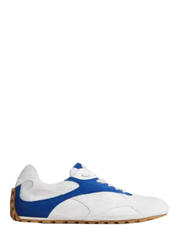 Bottega Veneta Orbit Flash Sneaker - Optic White/cookie Blue