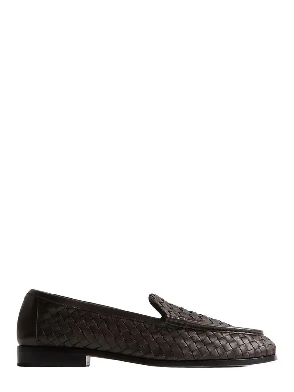 Bottega Veneta Silenzio Loafer - Espresso