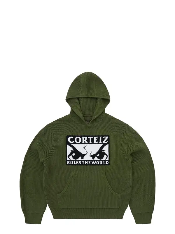 CORTEIZ Huey Knit Hoodie - Green