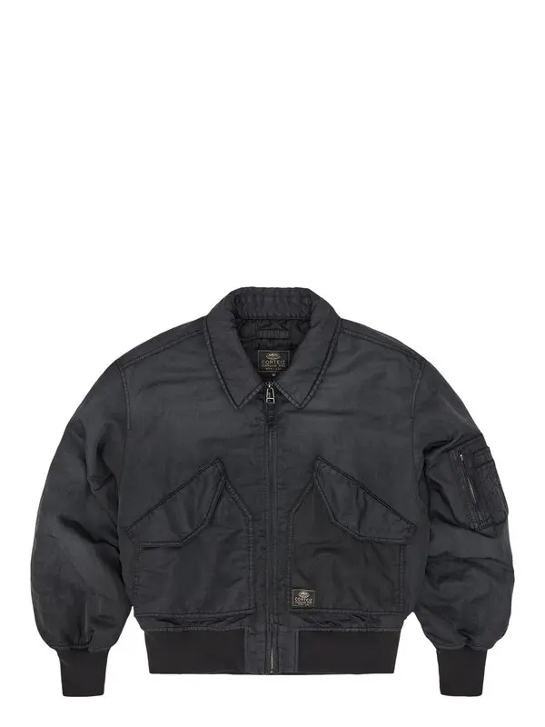 CORTEIZ Alcatraz Bomber Jacket - Black